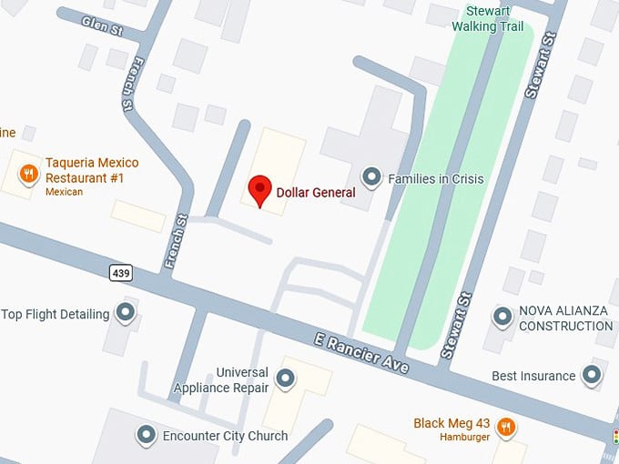 16. dollar general map