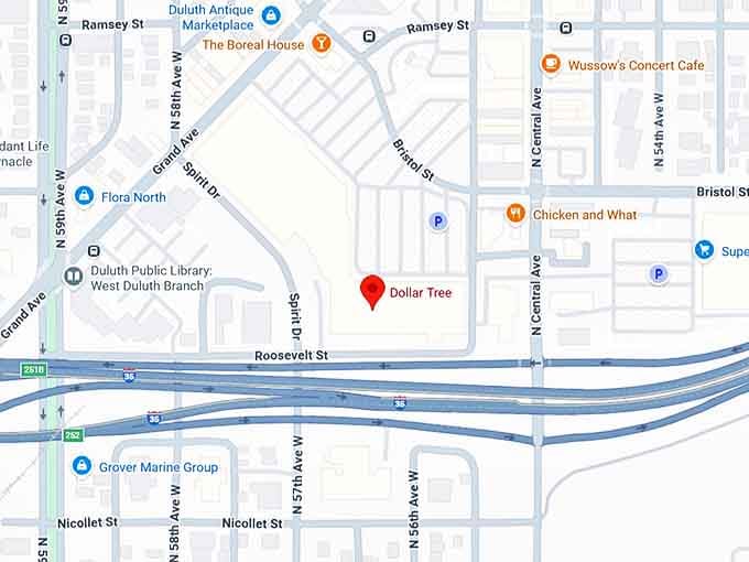 16. dollar tree (215 n central ave suite 2) map