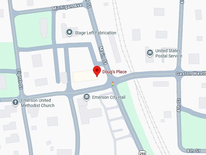 16. doug's place's map