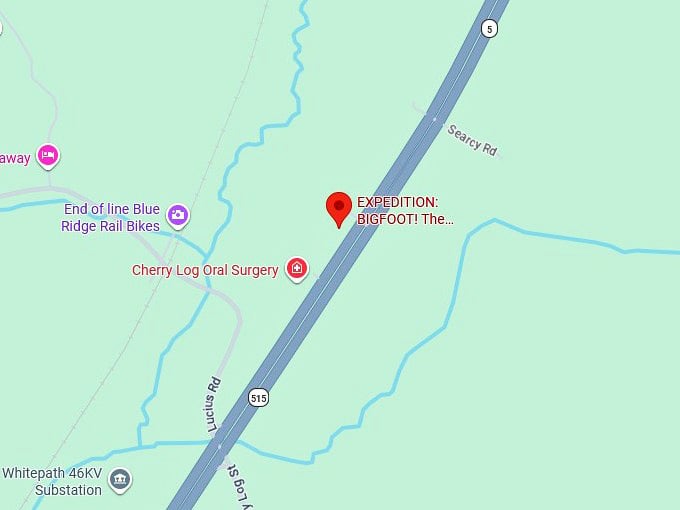 16. expedition bigfoot! the sasquatch museum map