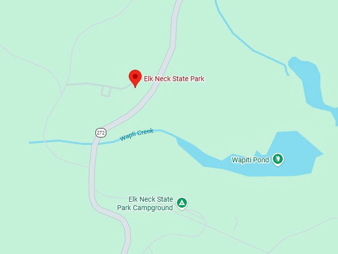 16. elk neck state park map