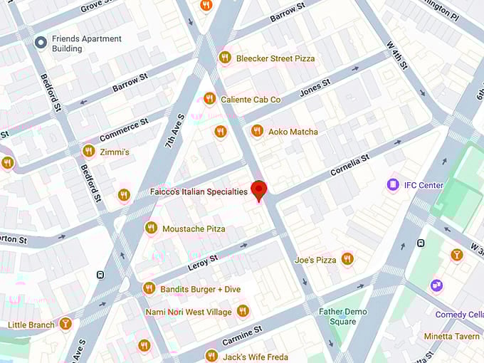 faicco&rsquo;s italian specialties map