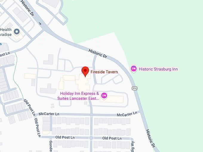 16. fireside tavern map