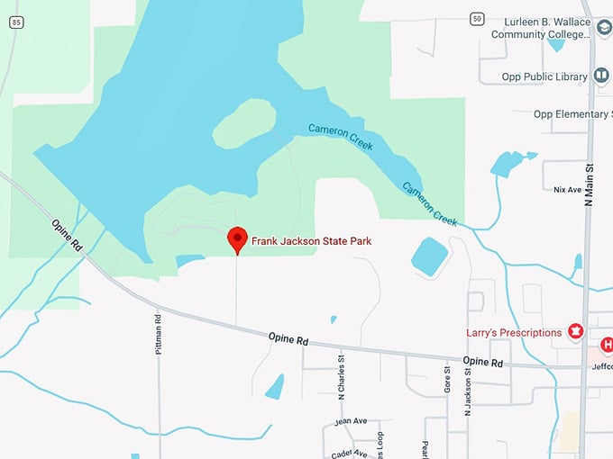 16. frank jackson state park map