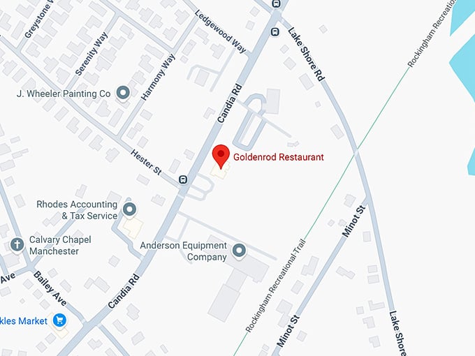 16. goldenrod restaurant map