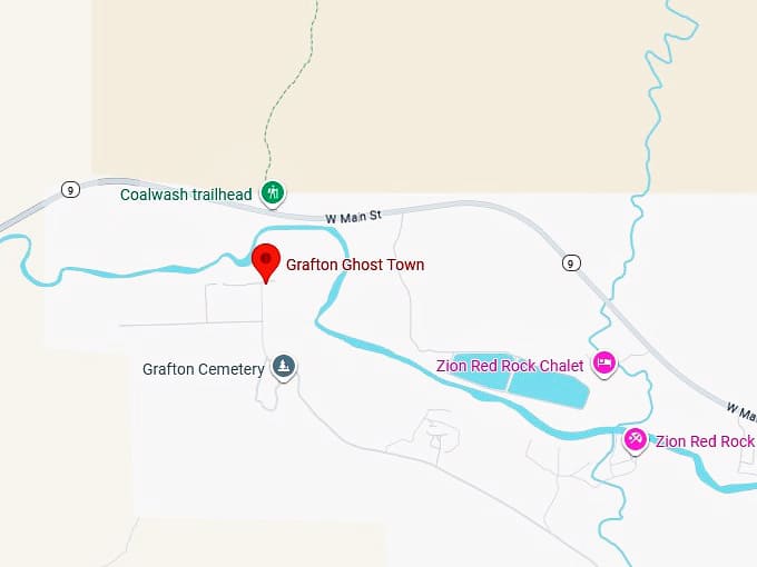 16. grafton ghost town map