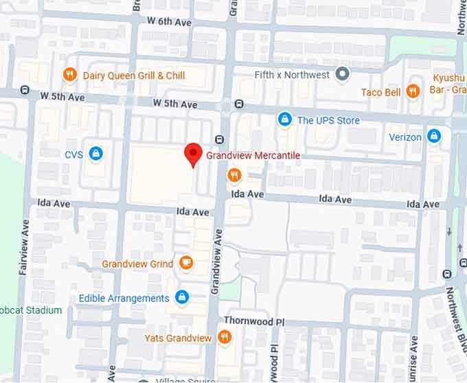 16. grandview mercantile map