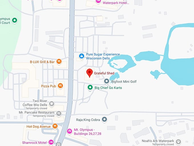 16. grateful shed map