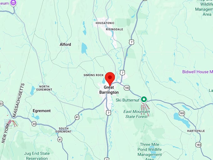 16. great barrington ma map