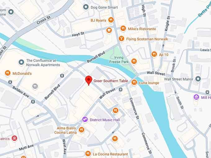 16. greer southern table map