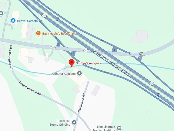 16. grumpy's antiques
