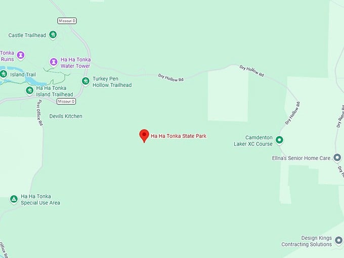 16. ha ha tonka state park map