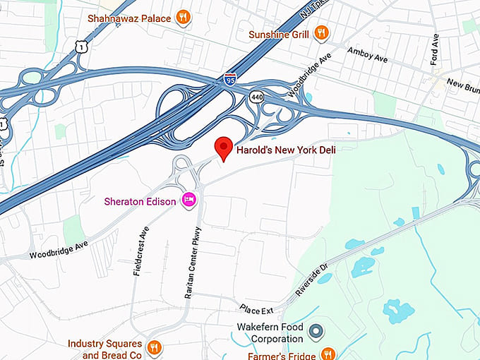 16. harold&rsquo;s new york deli map