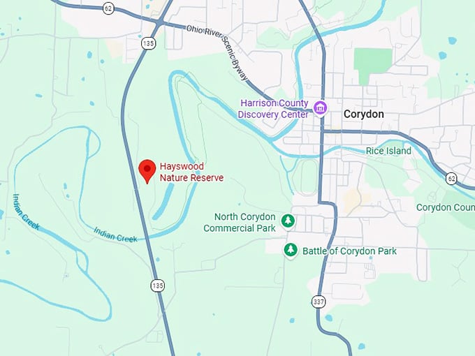 16. hayswood nature reserve map