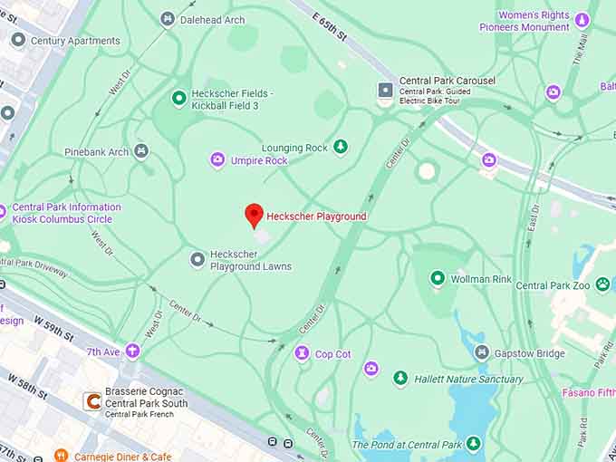 16. heckscher playground map