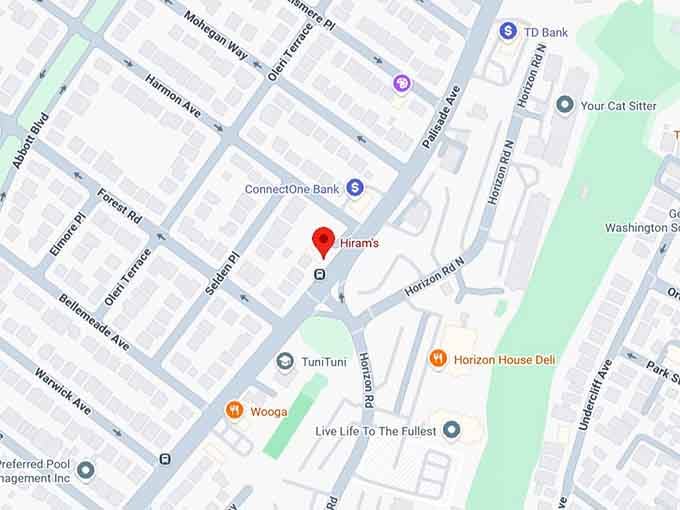 16. hiram&rsquo;s roadstand map