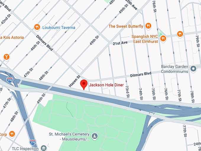 16. jackson hole diner map