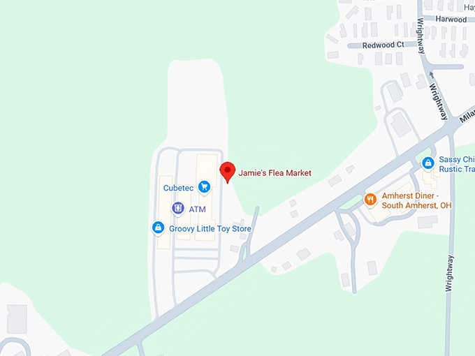 16. jamie's flea market map