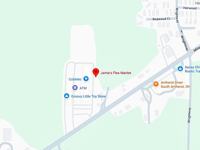 16. jamie's flea market map