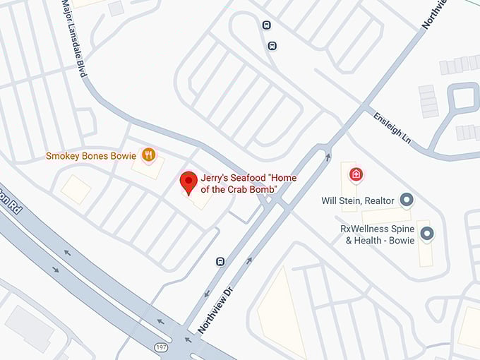 16. jerry's seafood home of the crab bomb map