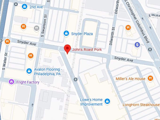 16. john's roast pork map