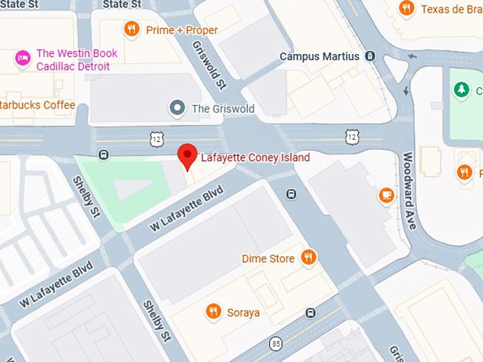 16. lafayette coney island map