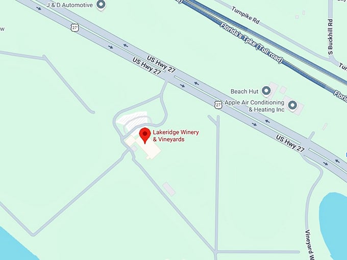 16. lakeridge winery & vineyards map