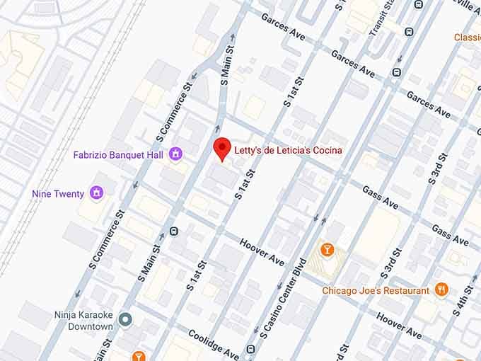 16. letty's de leticia's cocina map