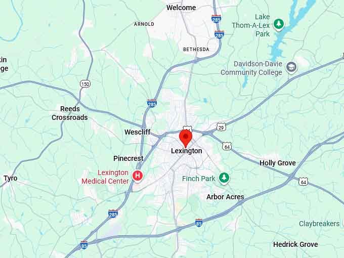 lexington map