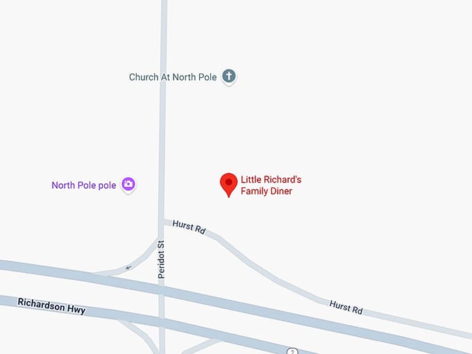 16. little richard's family diner map