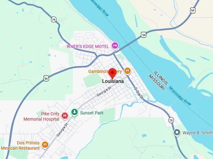 16. louisiana map