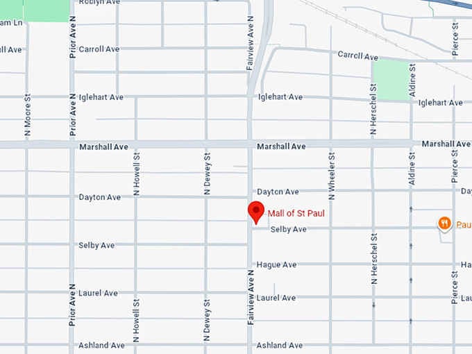 16. mall of st paul map