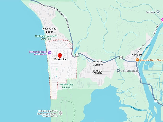 16. manzanita map
