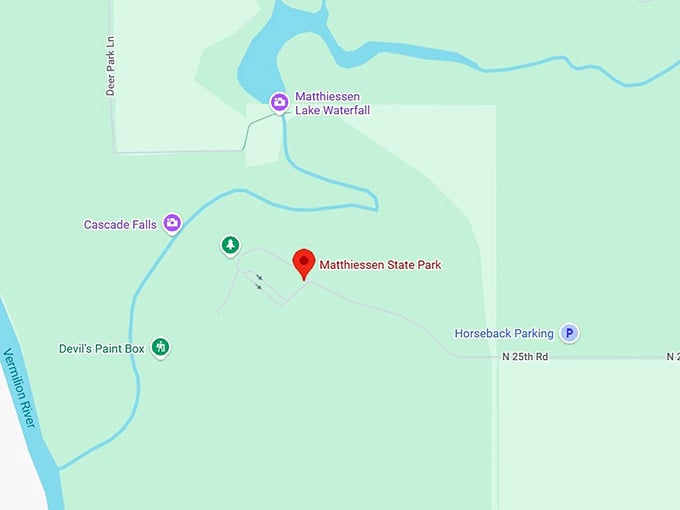 16. matthiessen state park map