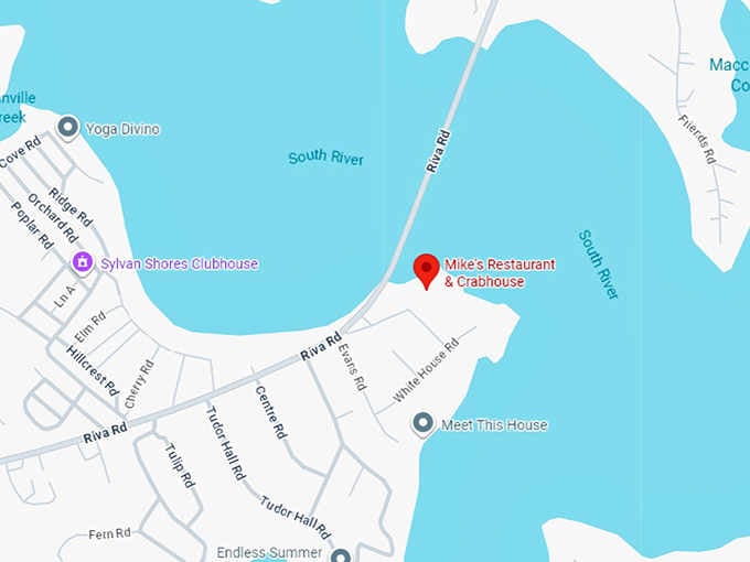 16. mike&rsquo;s restaurant & crab house map