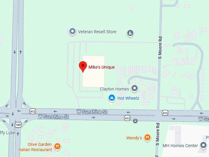 16. mike's unique map