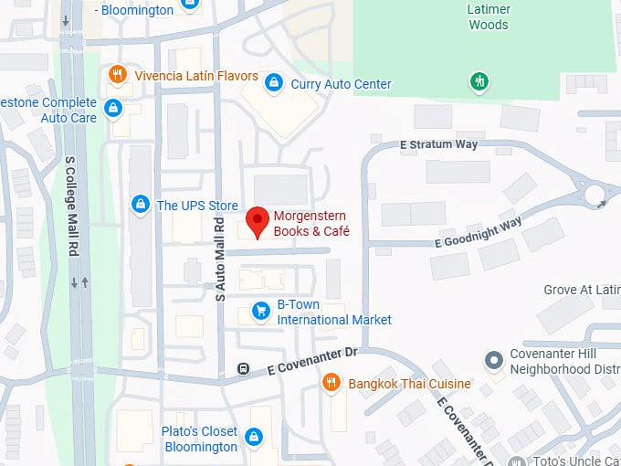 16. morgenstern books & caf&eacute; map