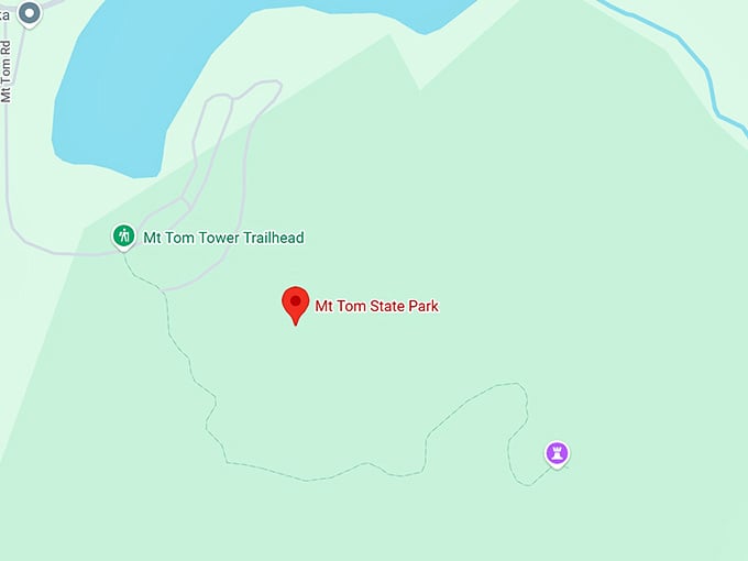 16. mount tom state park map