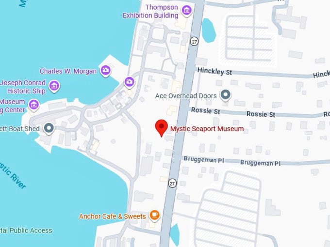 16. mystic seaport museum map