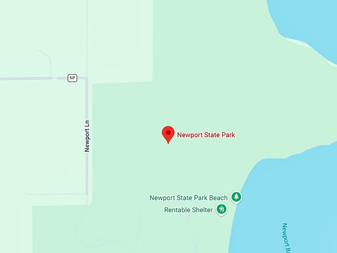 16. newport state park map