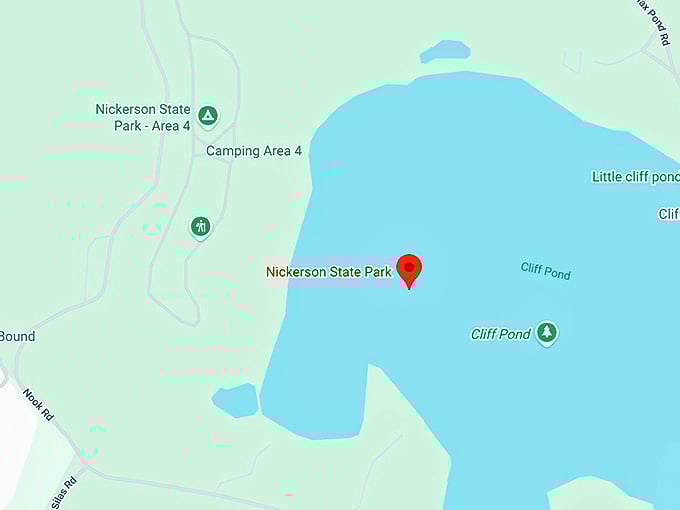 16. nickerson state park map