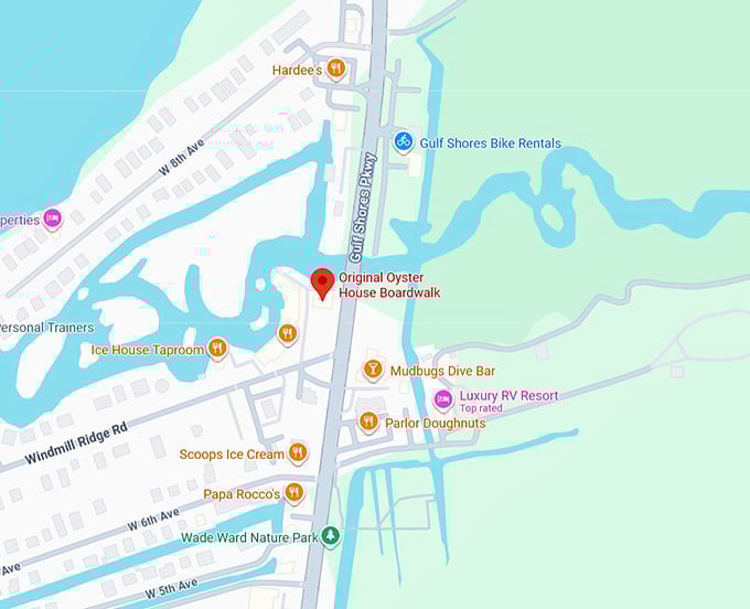 16. original oyster house boardwalk map