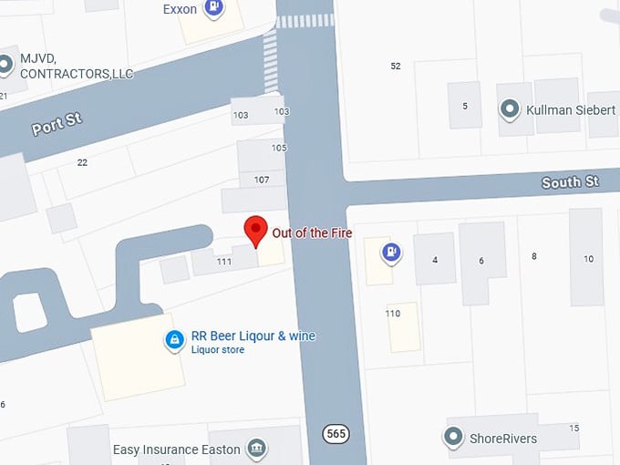 16. out of the fire's map