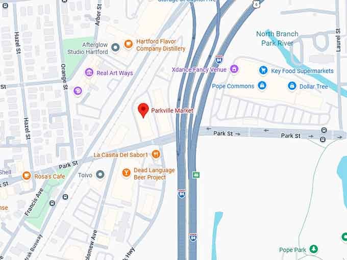 16. parkville market map