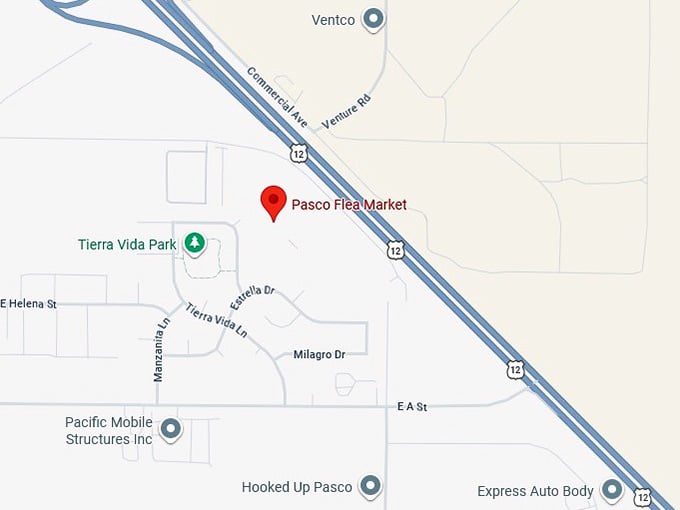 16. pasco flea market map