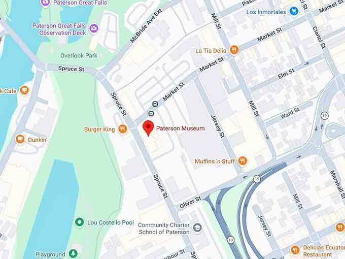 16. paterson museum map