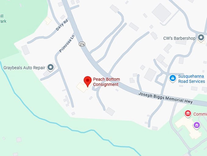 16. peach bottom consignment map