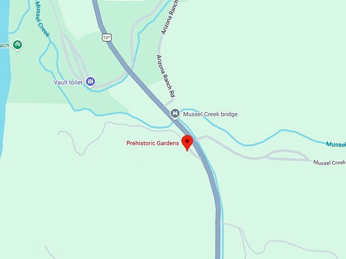 16. prehistoric gardens map