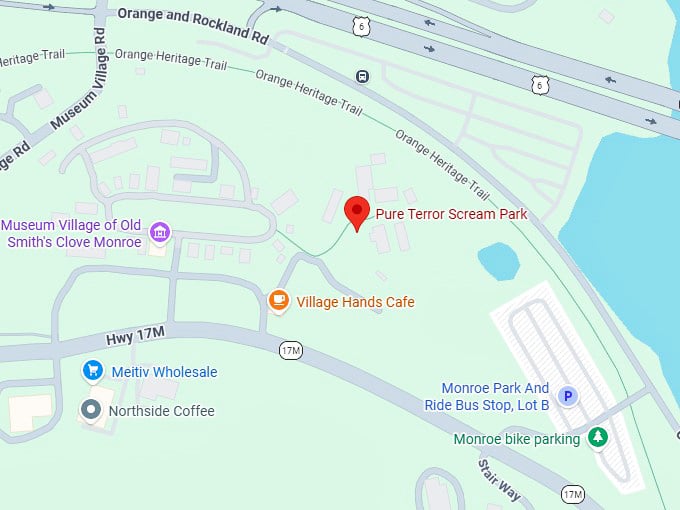 16. pure terror scream park map