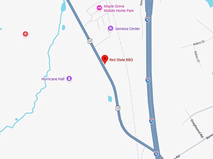 16. red state bbq map